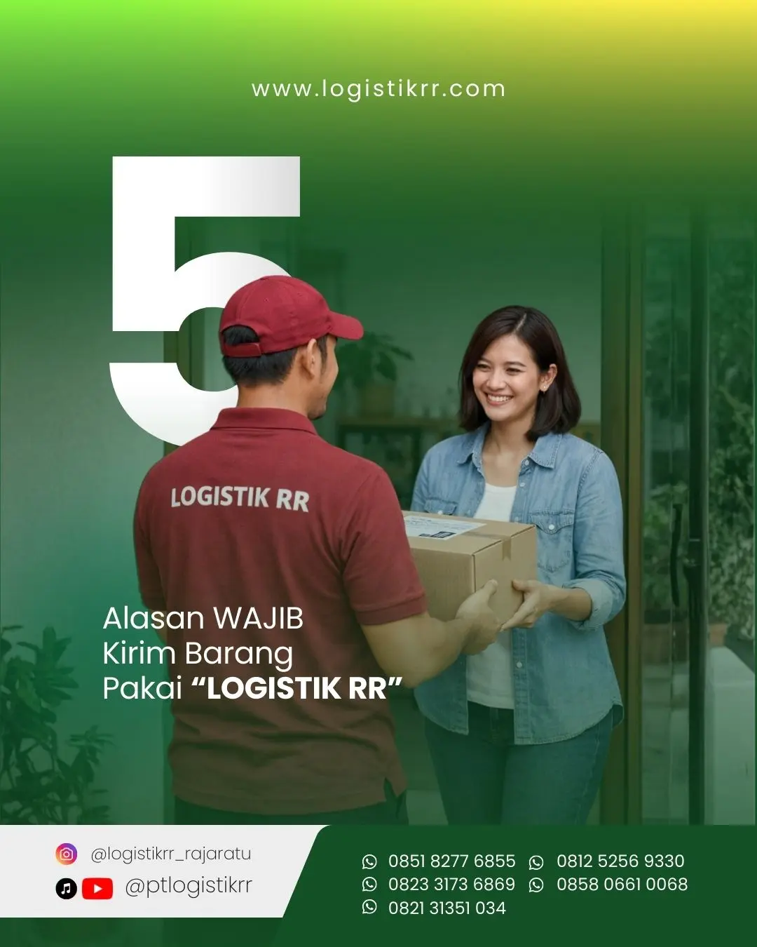 5 Alasan Wajib Kirim Barang Pakai Logistik RR - Pengiriman Cepat & Hemat