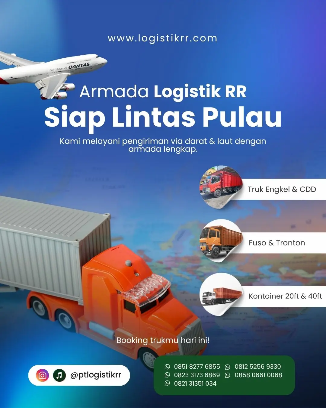 Armada Logistik RR Siap Lintas Pulau: Solusi Pengiriman Nasional yang Andal
