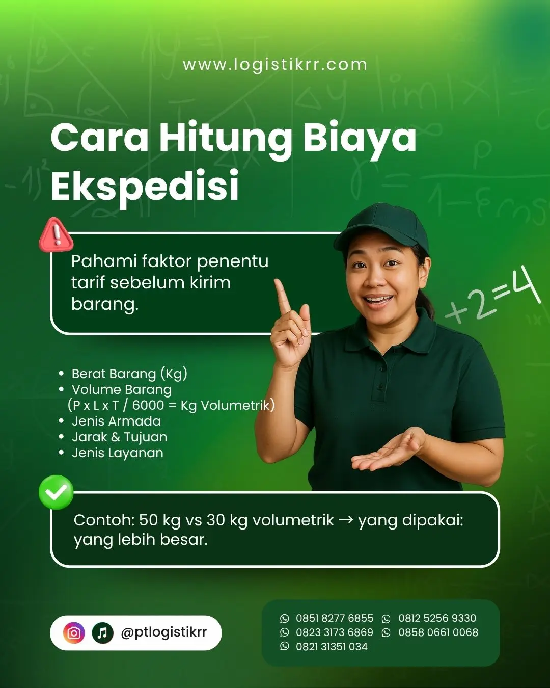 Cara Hitung Biaya Ekspedisi - Panduan Lengkap 2025 | Logistik RR