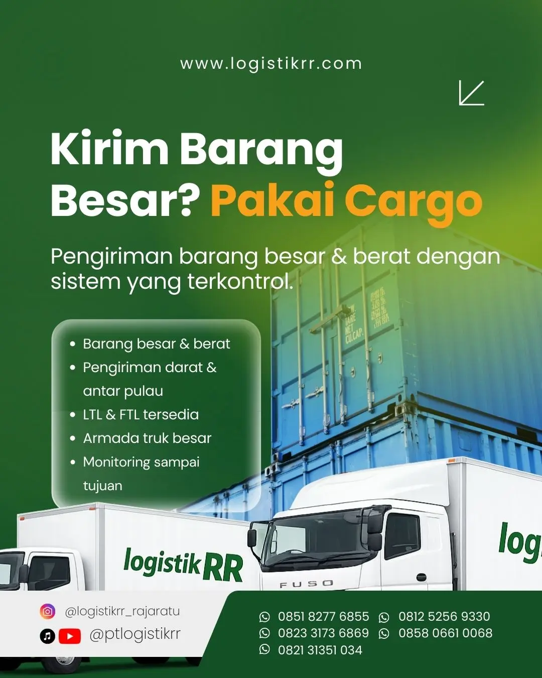 Kirim Barang Besar? Panduan Lengkap Menggunakan Jasa Cargo - Logistik RR
