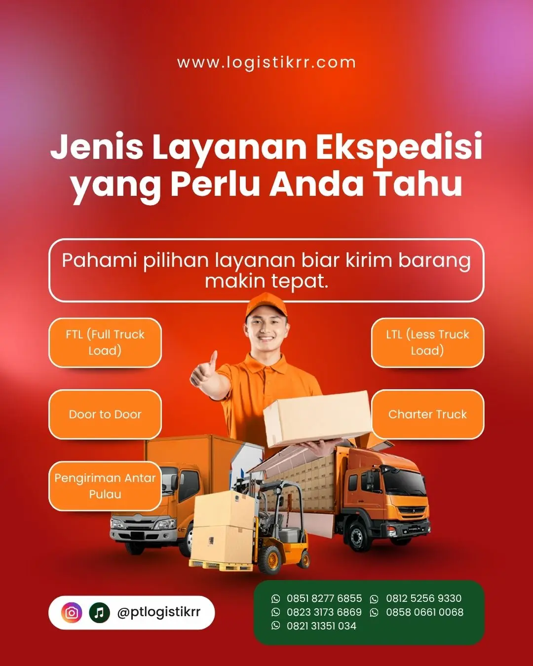 Jenis Layanan Ekspedisi yang Perlu Kamu Tahu - Logistik RR